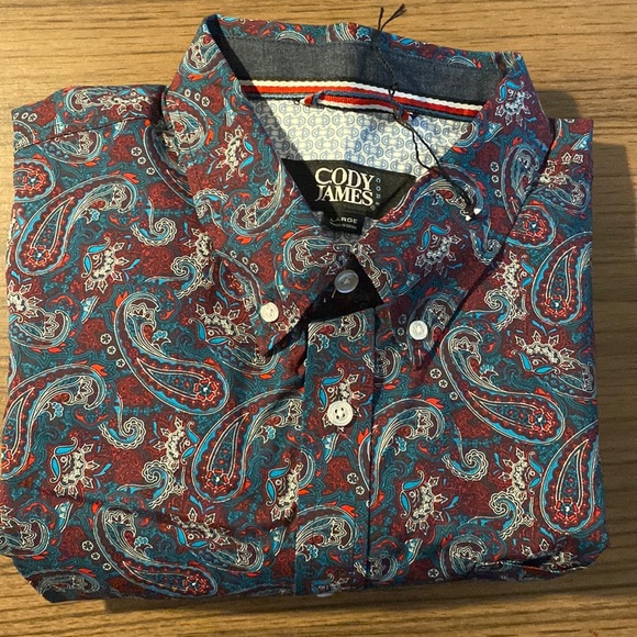 Cody James | Shirts | Cody James Core Mens Longsleeve Western Dress ...